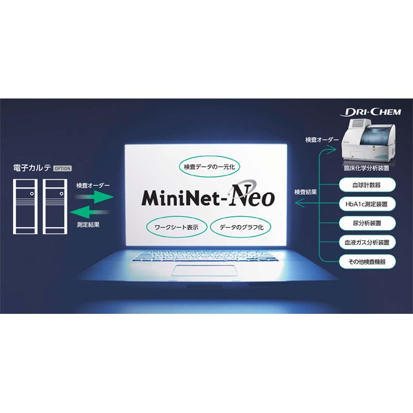 富士ドライケム検査データ処理支援システム MiniNet-Neo