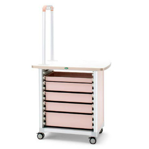 作業台(ハーモプラス・60タイプ・ハンガー付き縦置き) WT-0915B-5 (製造販売企業:サカセ化学工業株式会社) | プロダクトデータベース-メディカルオンライン-